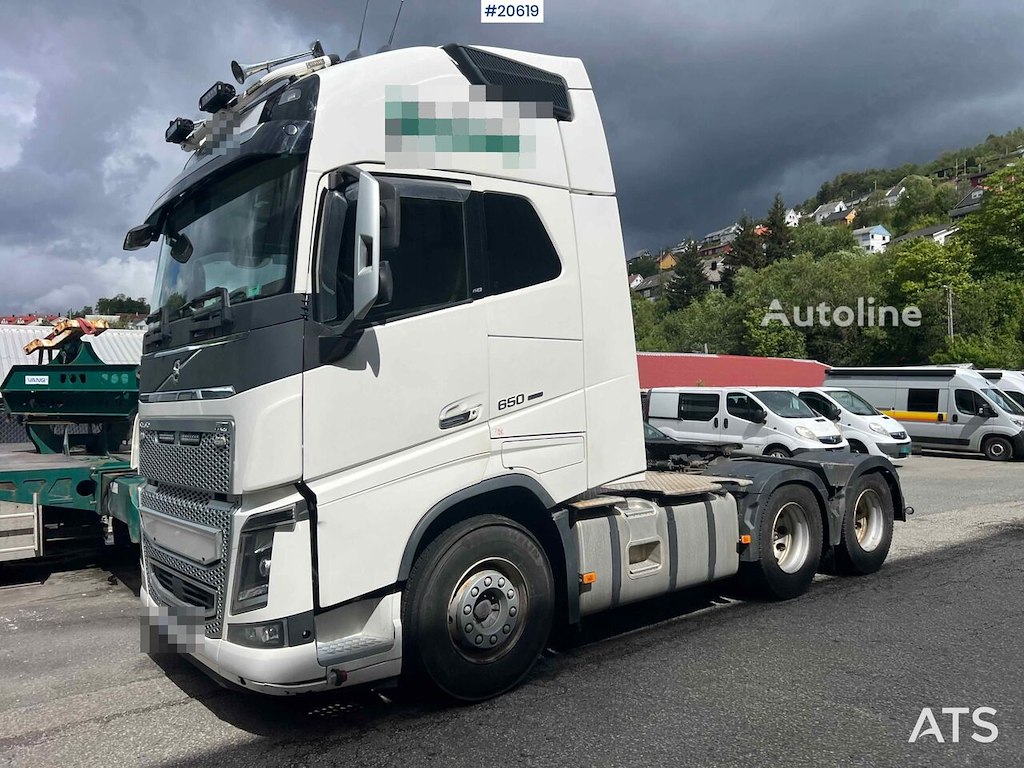 Volvo FH650 6x4 Tractor w/ 2013 HRD 3 axle jumbo trolley w/ 6m extensi tegljač