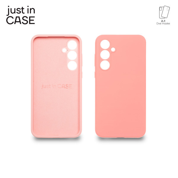 2u1 Extra case MIX PLUS paket maski za telefon Samsung Galaxy A35 PINK
