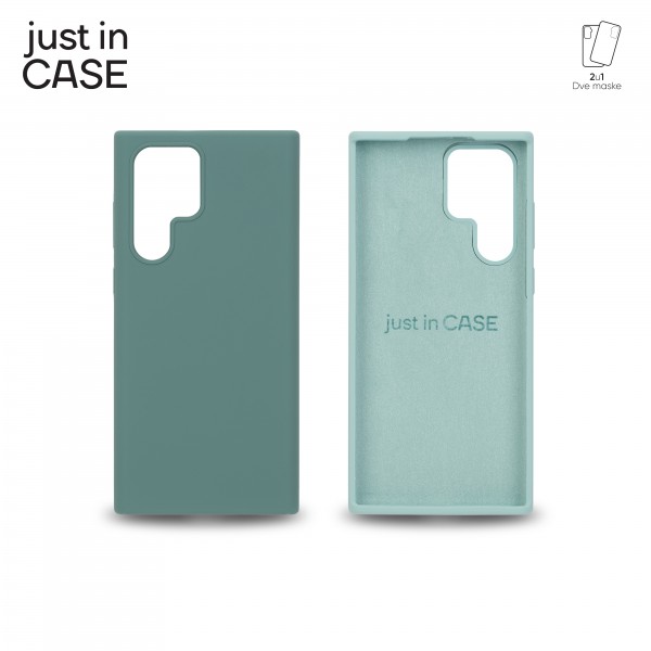 2u1 Extra case MIX PLUS paket ZELENI za S22 Ultra
