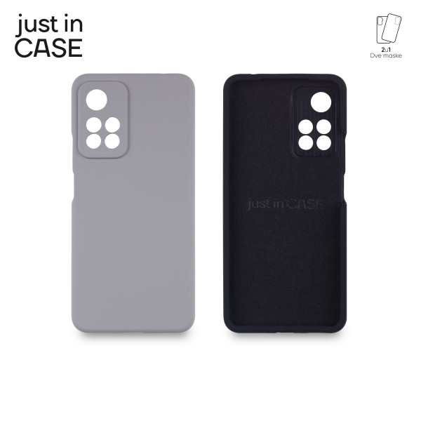 2u1 Extra case MIX PLUS paket CRNI za Redmi Note 11 Pro + 5G