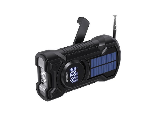 Powerbank Sandberg AIO 421-03 radiozvučniksolarni punjač5000mAh