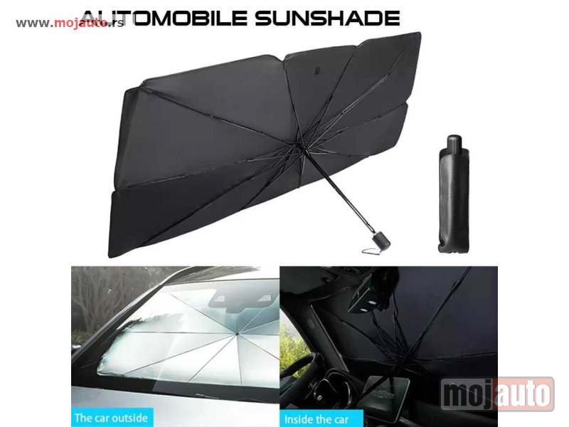 Auto kišobran protiv sunca za šoferšajbnu Dimenzije:140x79cm
