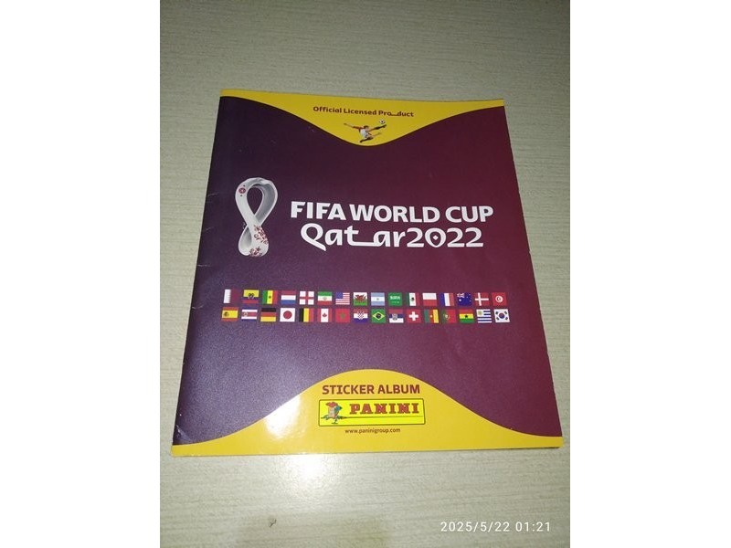 Album za slicice - Fifa World Cup Qatar 2022