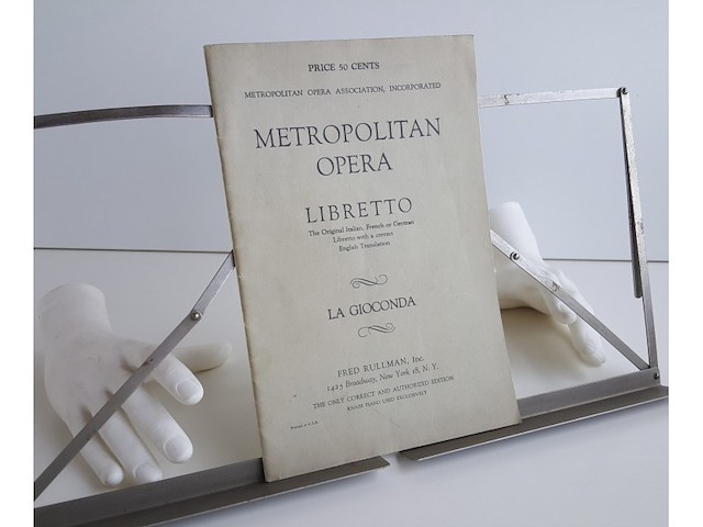 La Gioconda Metropolitan opera 1950