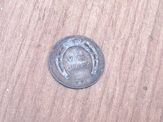 Stari token za dobru sreću Viel Gluck WW2