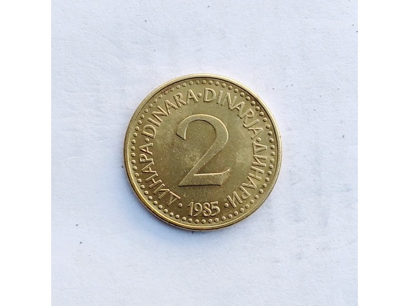 2 dinara 1985