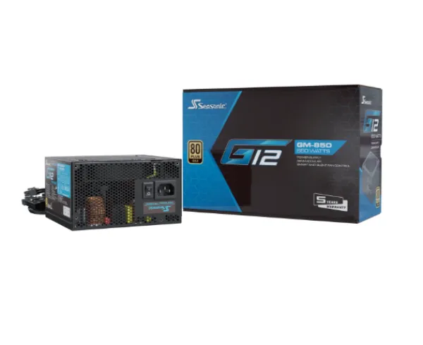 Napajanje 850W Seasonic G12 GM-850 80+ Gold Modular, SSR G12 GM-850