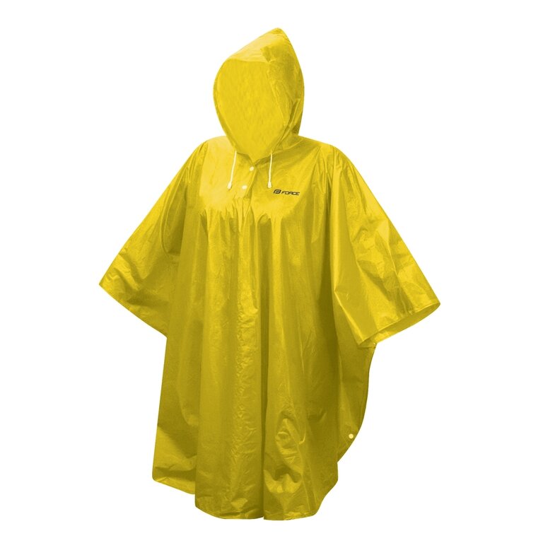 Force KIDS kabanica poncho pvc ,XS-M, žuta