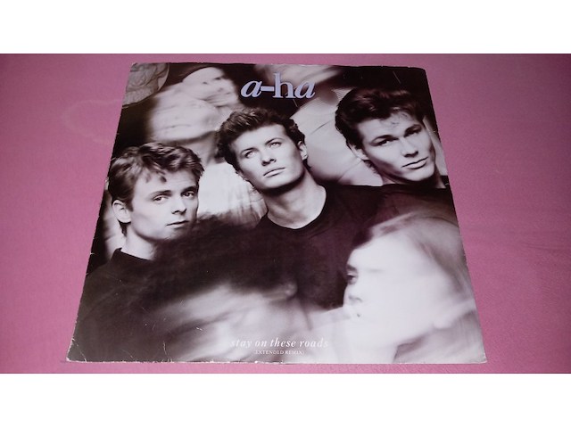 a-ha ‎– Stay On These Roads (Extended Remix) maxi, UK