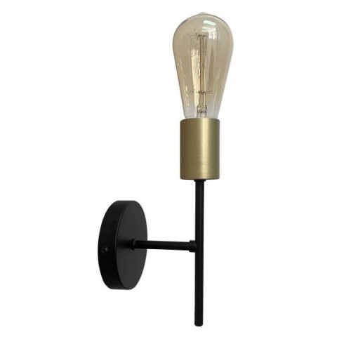 Crespilo Zidna Lampa Crna 1x40 E27