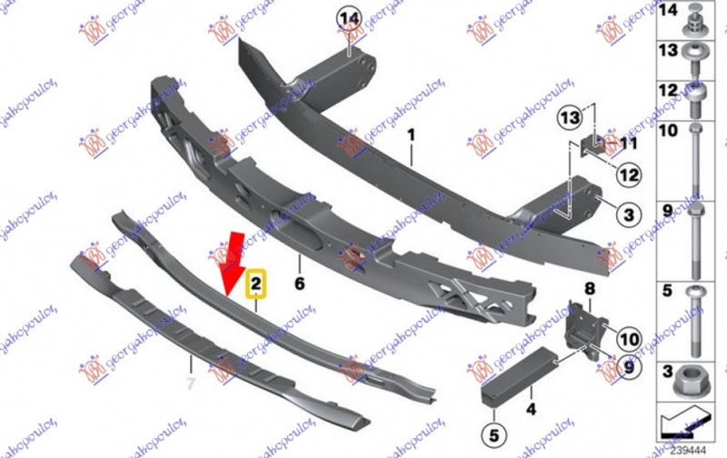 NOSAC PREDNJEG BRANIKA DONJI (: GT/F07)