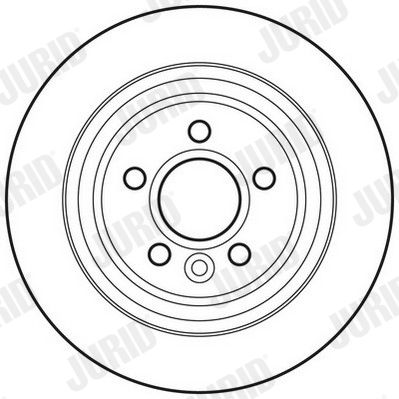 Kočioni disk JURID 562741JC