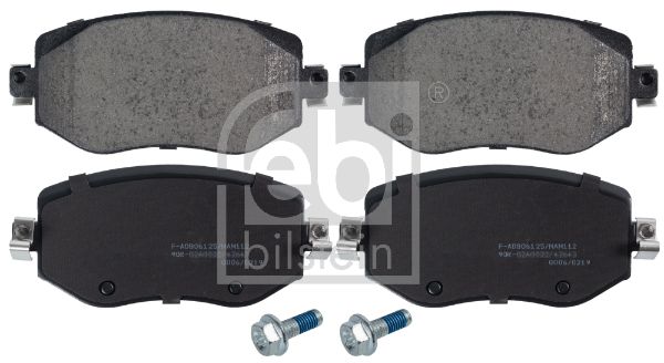 Komplet pločica, disk-kočnica FEBI BILSTEIN 116245