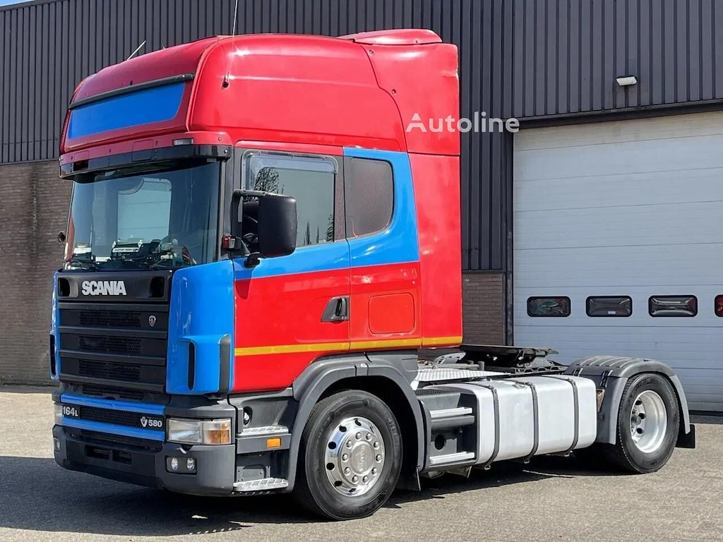 Scania R164-580 V8 / Manual / Retarder / Airco / 4x2 / Topline / PTO tegljač
