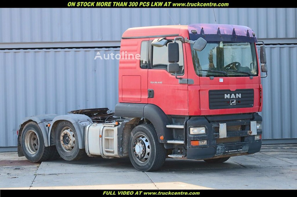 MAN TGA 26.440, 6x2, RETARDER, HYDRAULIC,HYDRODRIVE tegljač