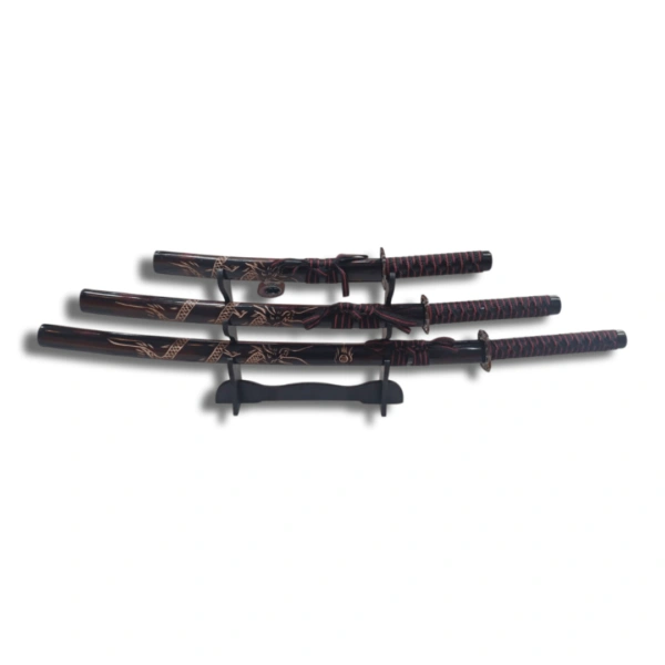 Katana set Red Flame