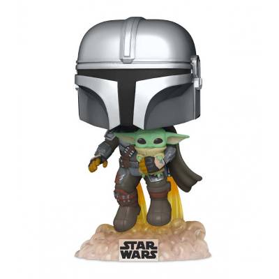 Funko POP! Figurica - Star Wars, Mandalorian, Mando Flying with Jet Pack