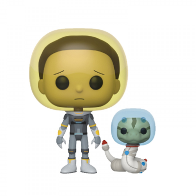 Funko POP! Figurica - Animation, Rick and Morty, Space Suit Morty with Snake