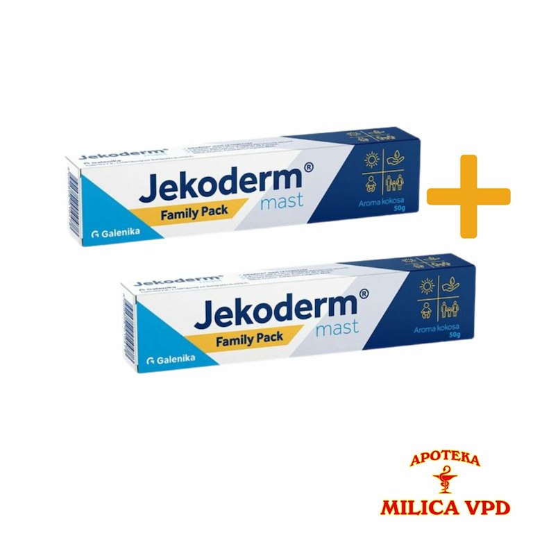 Jekoderm mast 50g 1+1 GRATIS