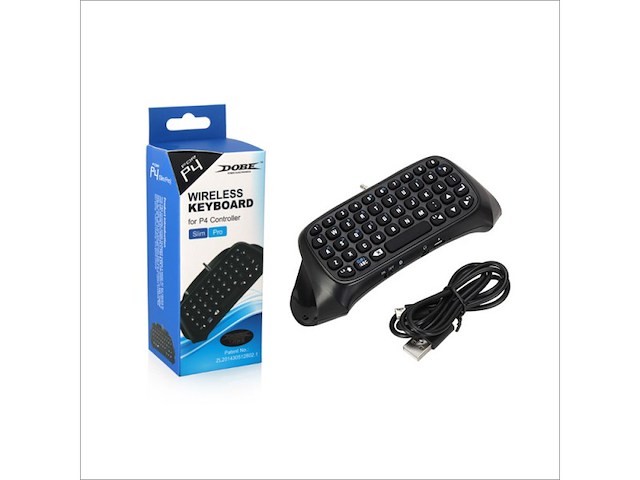 Dobe TP4-008 kontroler tastatura za PS4 crna