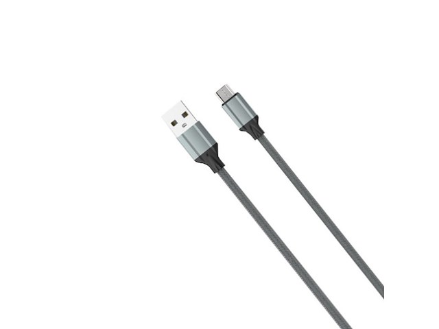 Data kabl LDNIO LS441 micro USB sivi 1m