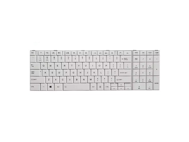 Tastatura Toshiba Satellite Pro L850 L850D L855 L855D L870 bela