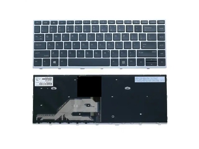 Tastatura HP Probook 640 g4 645 g4 645 g5 sivi ram