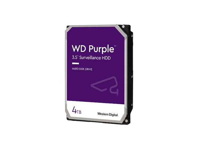 HDD WD 4TB WD43PURZ SATA3 256MB Purple Surveillance