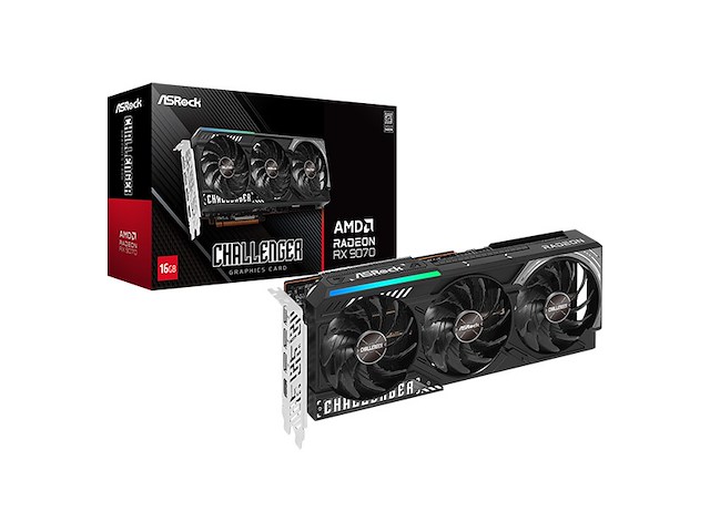 SVGA Asrock Radeon RX 9070 Challenger 16GB, RX9070 CL 16G