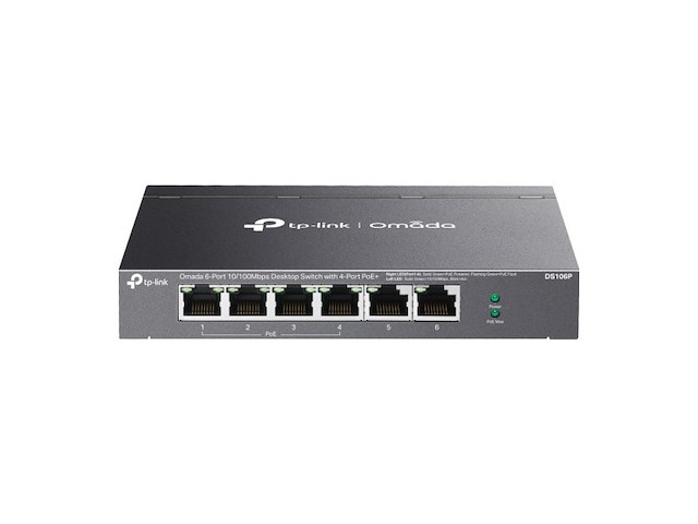 LAN Switch TP-Link DS106P 6x1G4PoE67W