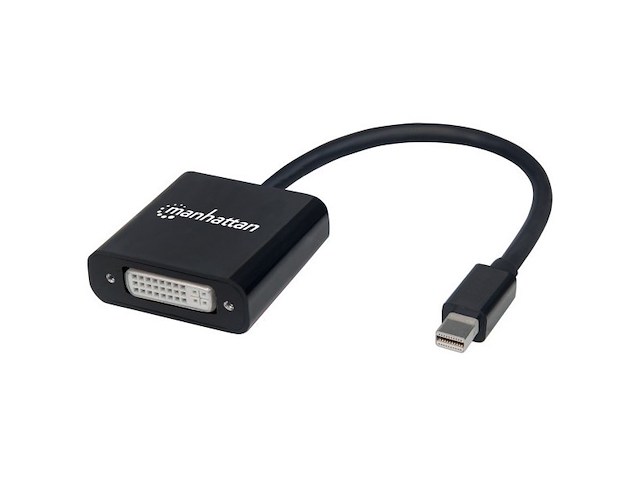 Adapter Manhattan 152549 Mini DisplayPortM - DVI-D 24+5F 4K