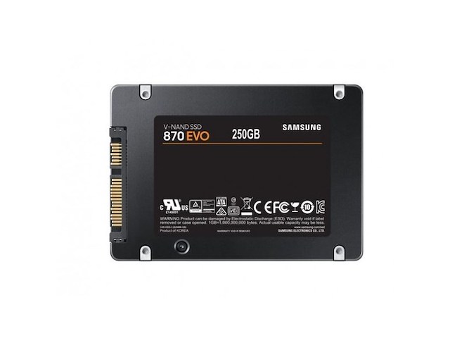 SSD 2.5` SATA Samsung 870 EVO 250GB, 560530MBs MZ-77E250B