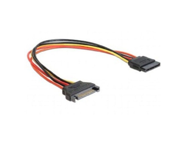 CC-SATAMF-01 Gembird SATA power extention cable, 0.3 m