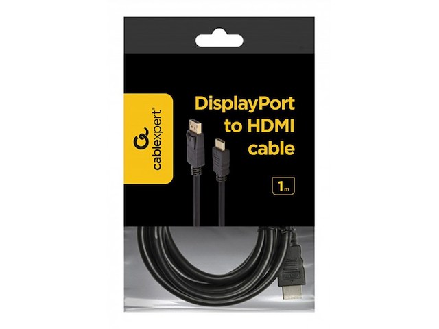 CC-DP-HDMI-1M Gembird DisplayPort na HDMI digital interface kabl 1m