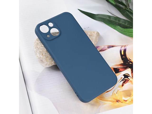 Torbica Teracell Soft Velvet za iPhone 13 6.1 plava
