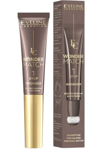EVELINE - WONDER MATCH 1STEP BRONZER SATIN FINISH