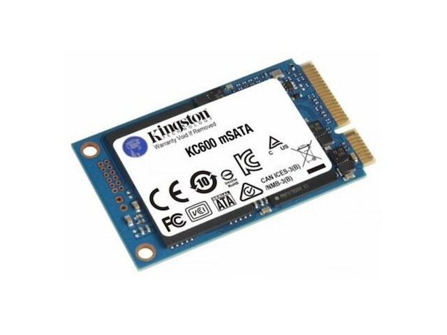 SSD KINGSTON KC600512GBinterni2.5`SATA3crna