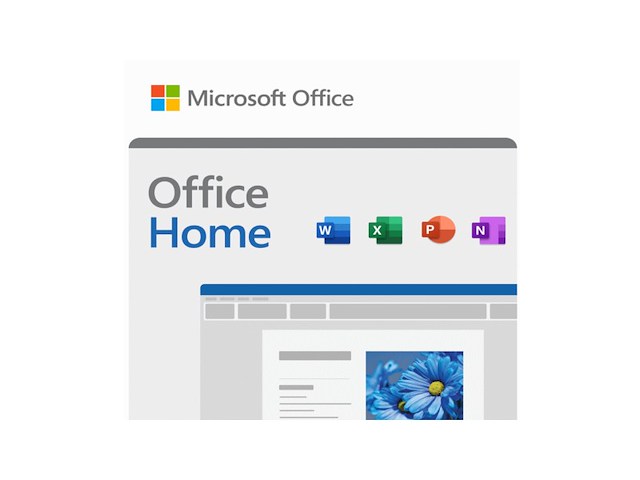 Licenca MICROSOFT Retail Office Home 2024 English64bitPKC1PC