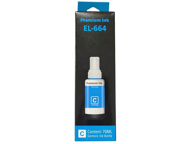 INKJET T6642 C Dopuna cyan boja bocica sadrži 70 ml mastila za Epson EPIJC6642SC
