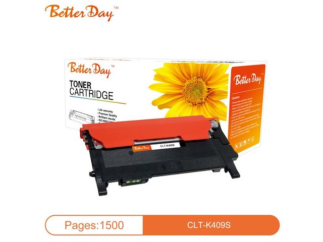 Toner BetterDay CLT-K409S CLP-310/315/310N/315W zam. toner kaseta za Samsung Black 1.5K