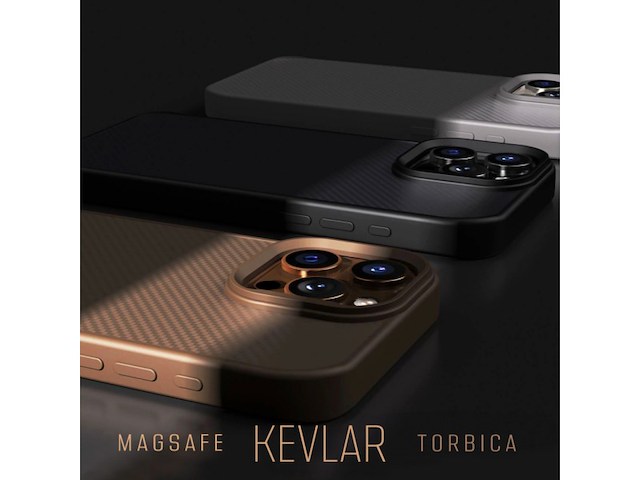 Torbica Magsafe Kevlar za iPhone 11 6.1 crna