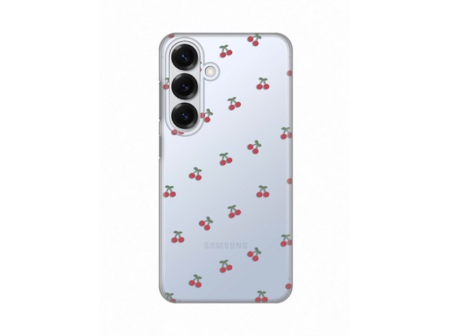 Torbica Silikonska Print Skin za Samsung S931B Galaxy S25 Little Cherry