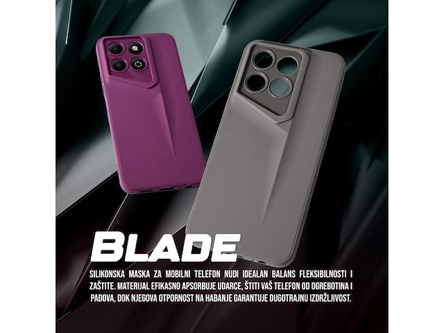 Torbica Blade za Xiaomi Redmi Note 14 4G (SRB) siva