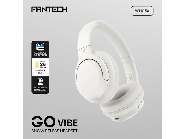 Bluetooth slusalice Fantech GO Vibe WH05A sive
