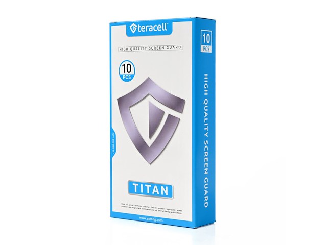 Zastitno staklo Tempered glass Teracell Titan 2.5D 10u1 za Honor X6a crni