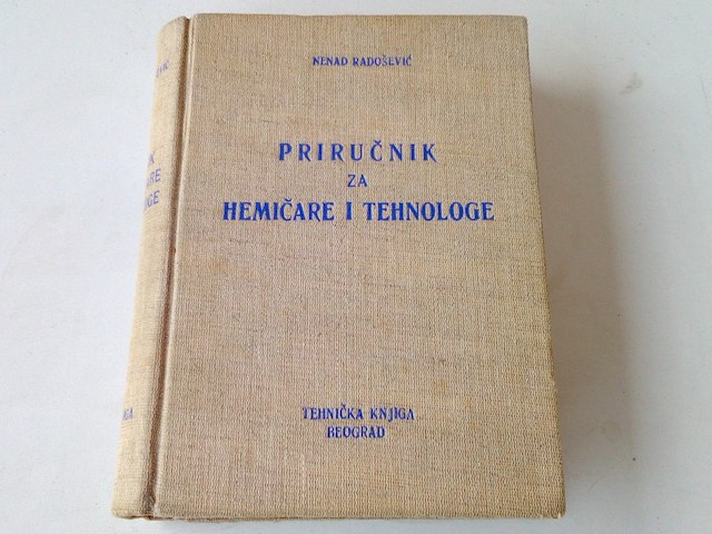 ht - PRIRUCNIK ZA HEMICARE I TEHNOLOGE