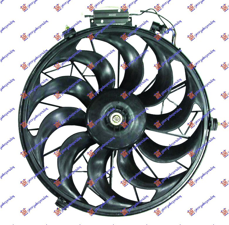 VENTILATOR KLIME KOMPLET (BENZIN/DIZEL)