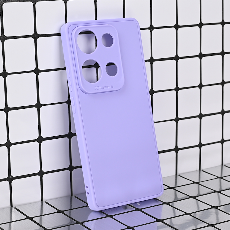 Zastitna maska (futrola) 3D Camera - Xiaomi Redmi Note 14s ljubicasta