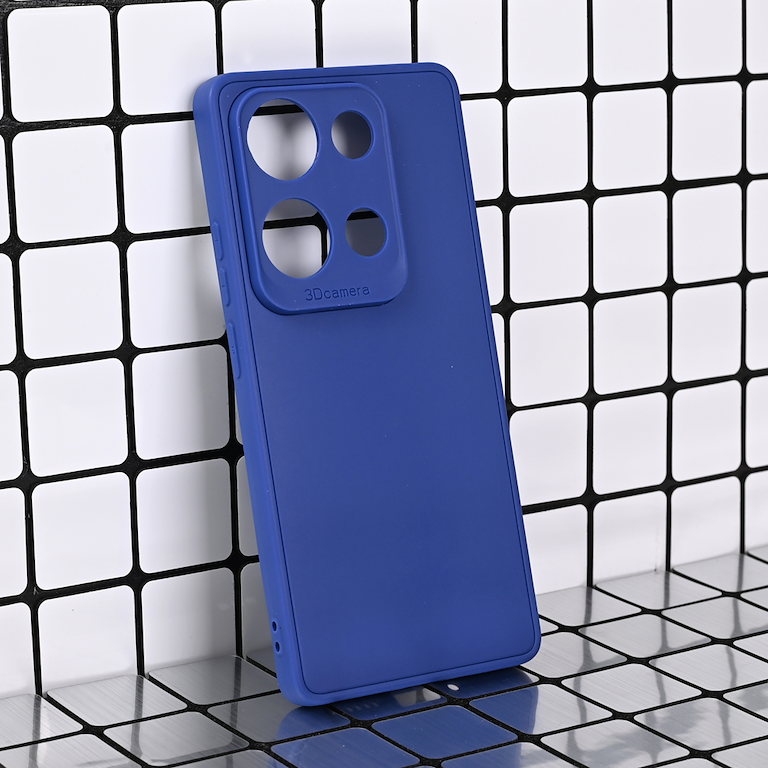 Zastitna maska (futrola) 3D Camera - Xiaomi Redmi Note 14s tamno plava
