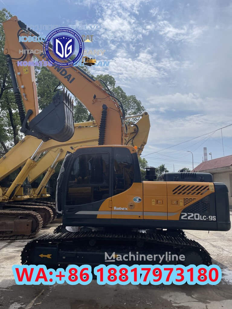 Hyundai R220LC-9S bager guseničar